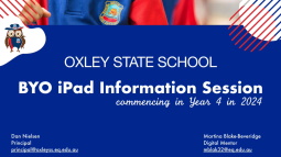 BYO iPad Information Session Recording